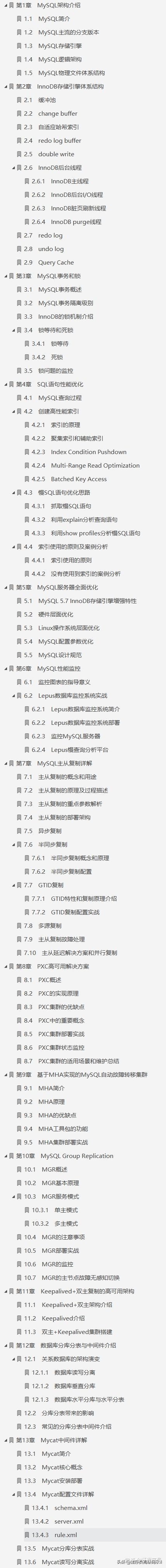 腾讯云架构师出品的《mysql性能优化和高可用架构实践》针不戳 知乎 