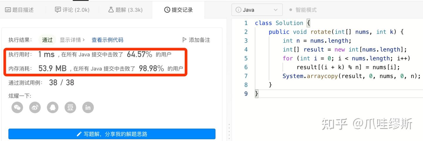 图解LeetCode——189. 轮转数组 - 知乎