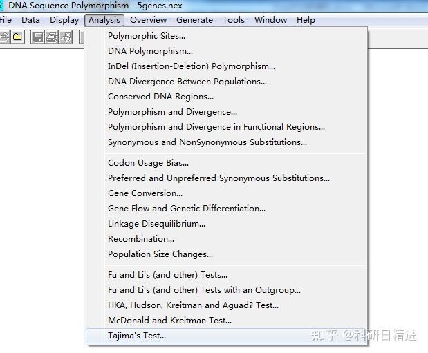 学会DnaSP，高效分析序列！ - 知乎