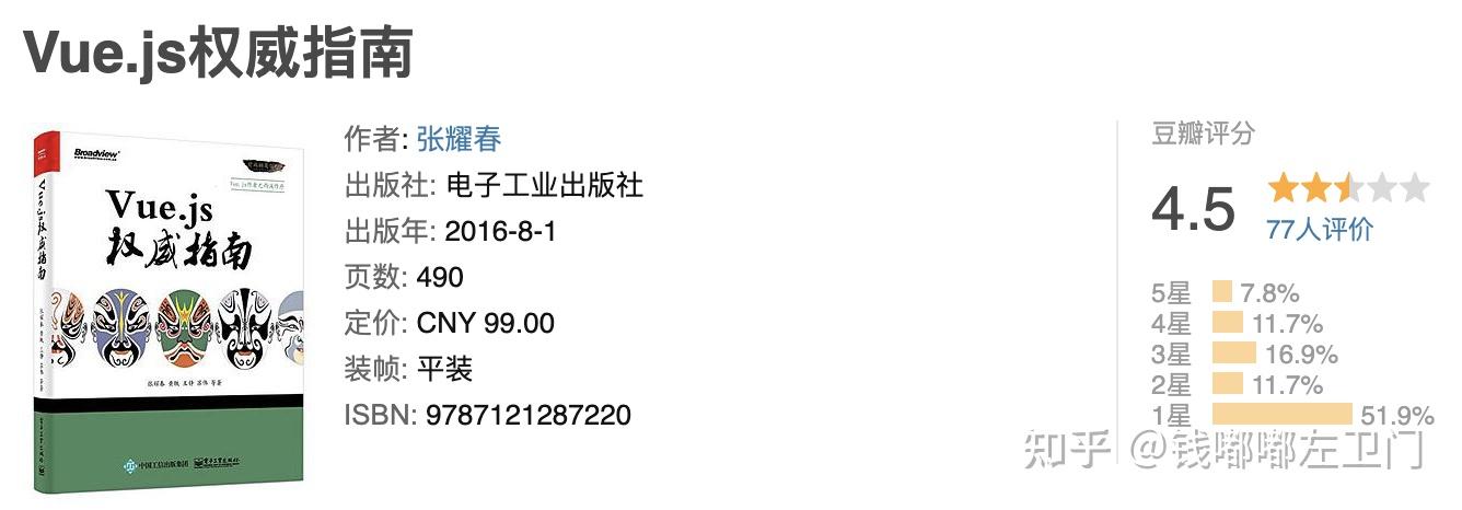 10本前端框架 VUE 学习书籍推荐 - 知乎