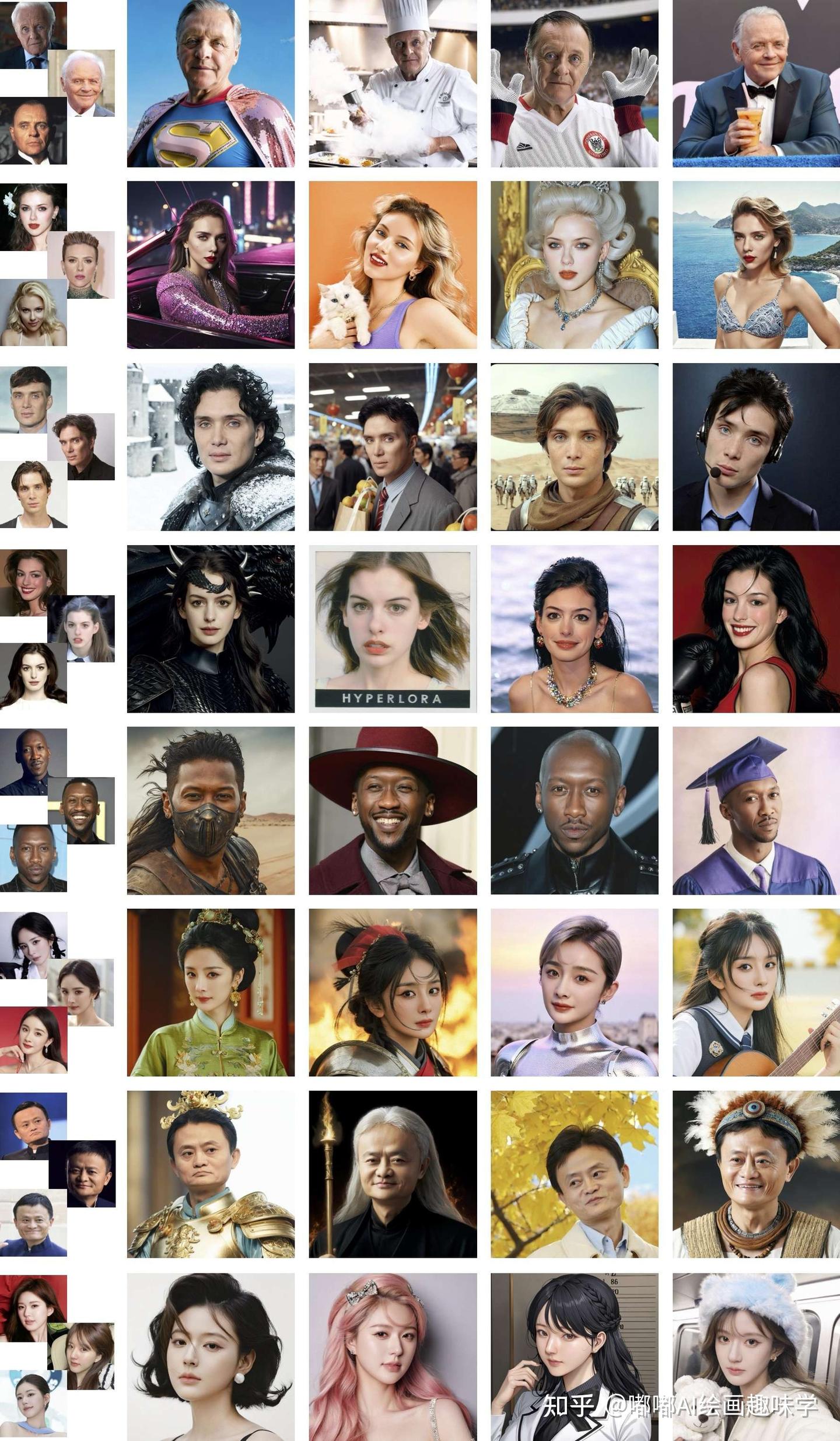 [ComfyUI]字节HyperLORA开源！零样本换脸碾压InstantID？进来看实测对比 - 知乎