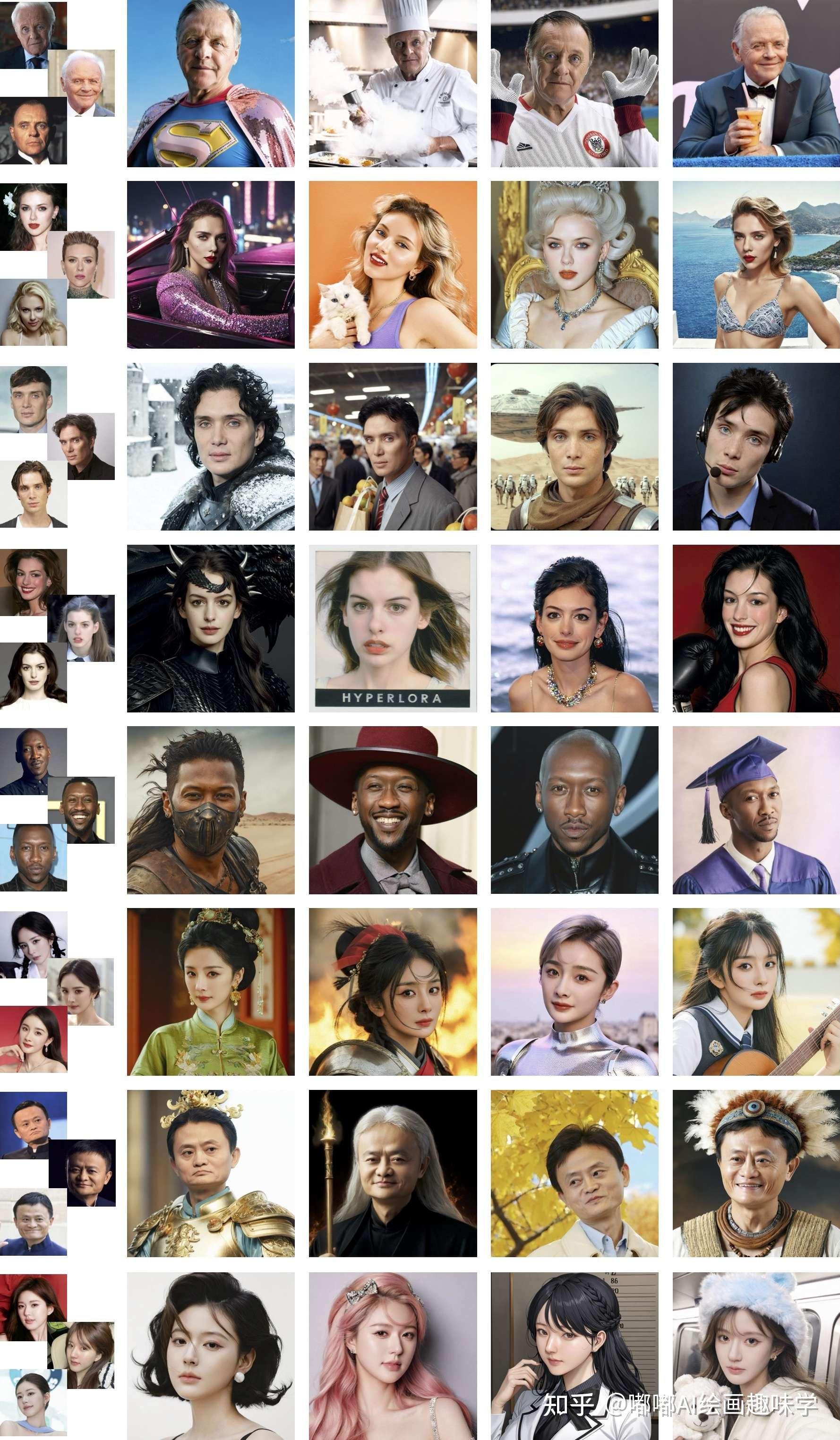 [ComfyUI]字节HyperLORA开源！零样本换脸碾压InstantID？进来看实测对比 - 知乎