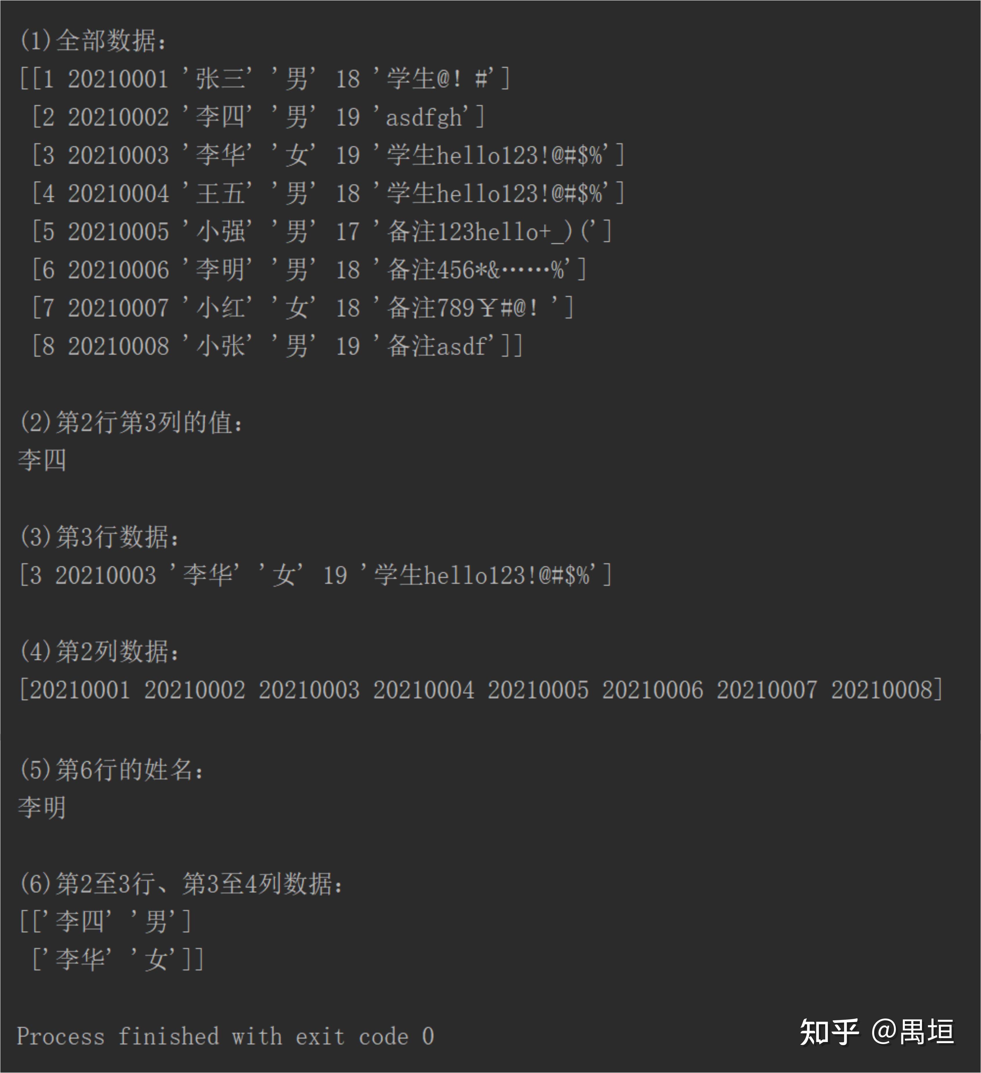 用python的pandas读取excel文件中的数据 知乎