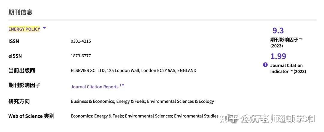 经济学//中科院2区TOP//因子9.3//编号E201 - 知乎