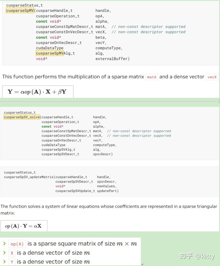 矩阵及cuSPARSE - 知乎