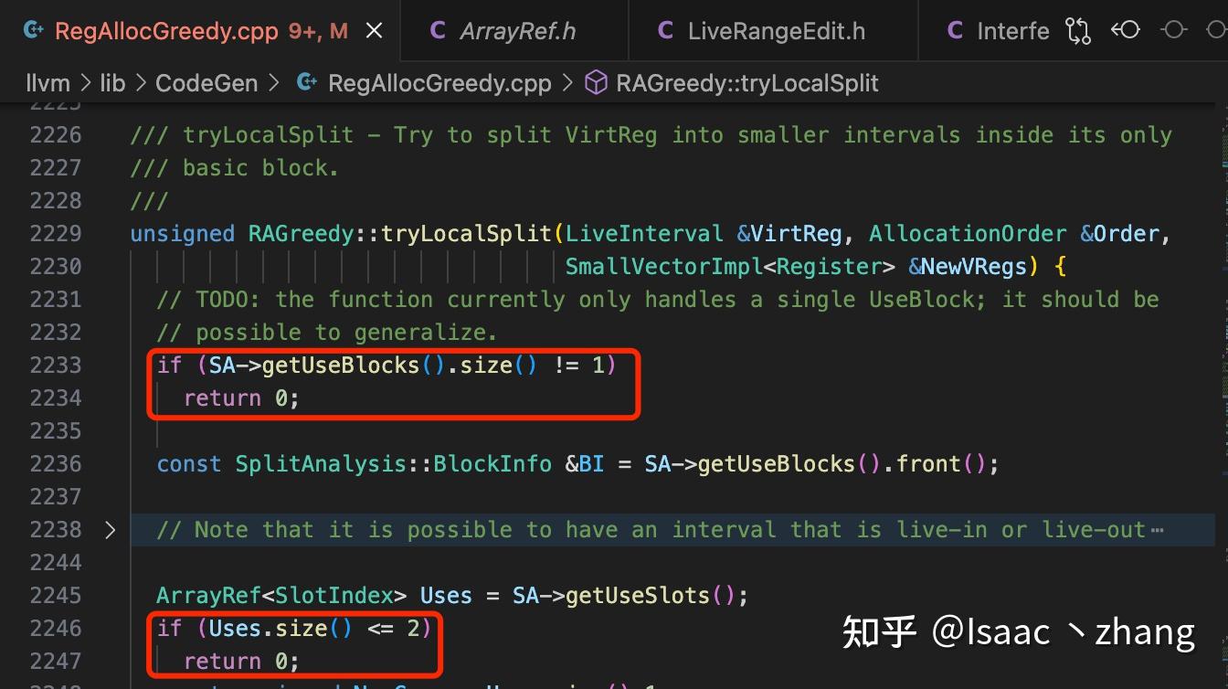 llvm中寄存器分配greedy算法与《深入理解LLVM代码生成》代码与讲解的对应 - 知乎