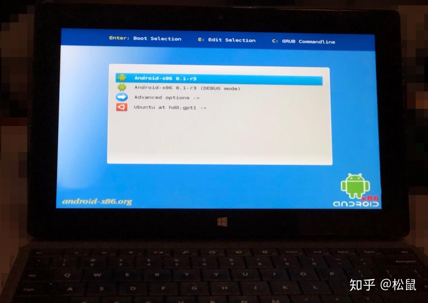 Surface pro 安装 android x86/chrome OS - 知乎