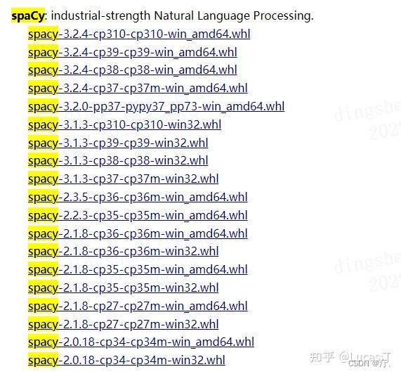 python：spacy、gensim库的安装遇到问题及bug处理 - 知乎