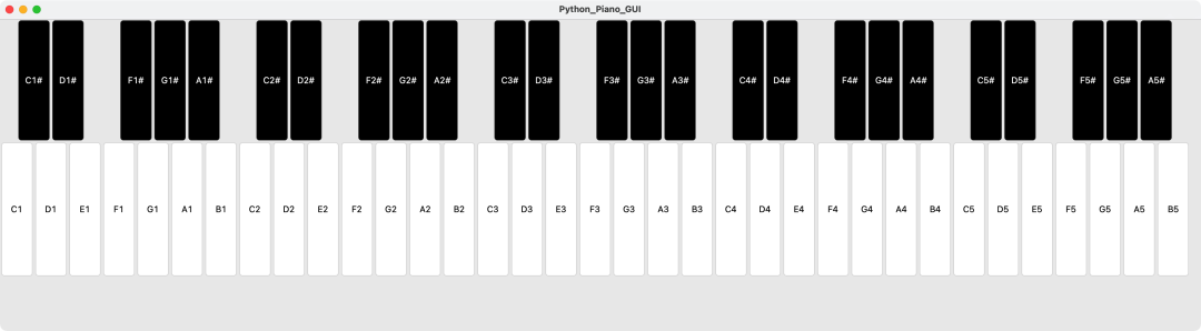 玩坏了，用 Python 制作 GUI 钢琴～ - 知乎
