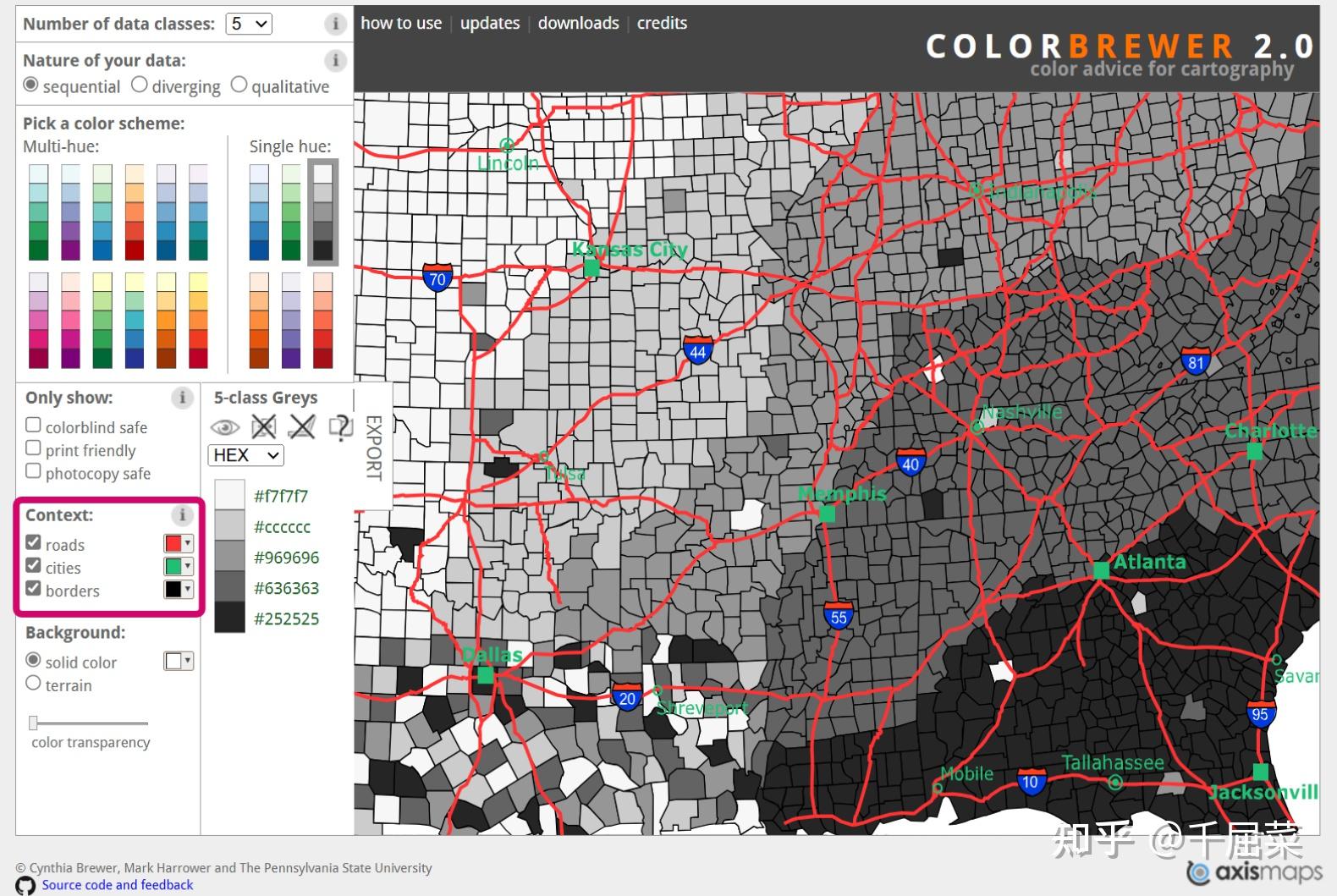 干货分享：配色秘籍之ColorBrewe - 知乎
