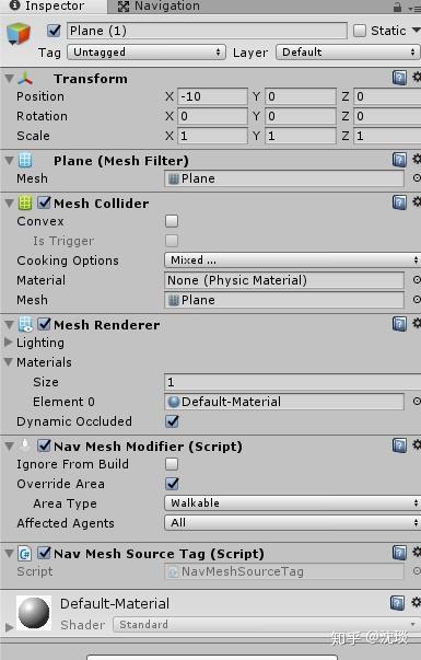 Unity3D新版NavMesh系统功能初步探索 - 知乎