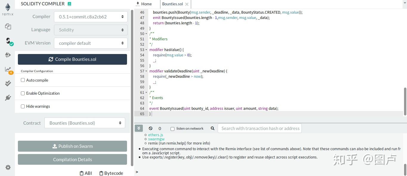 以太坊dApp全栈开发教程(Remix IDE) - 知乎