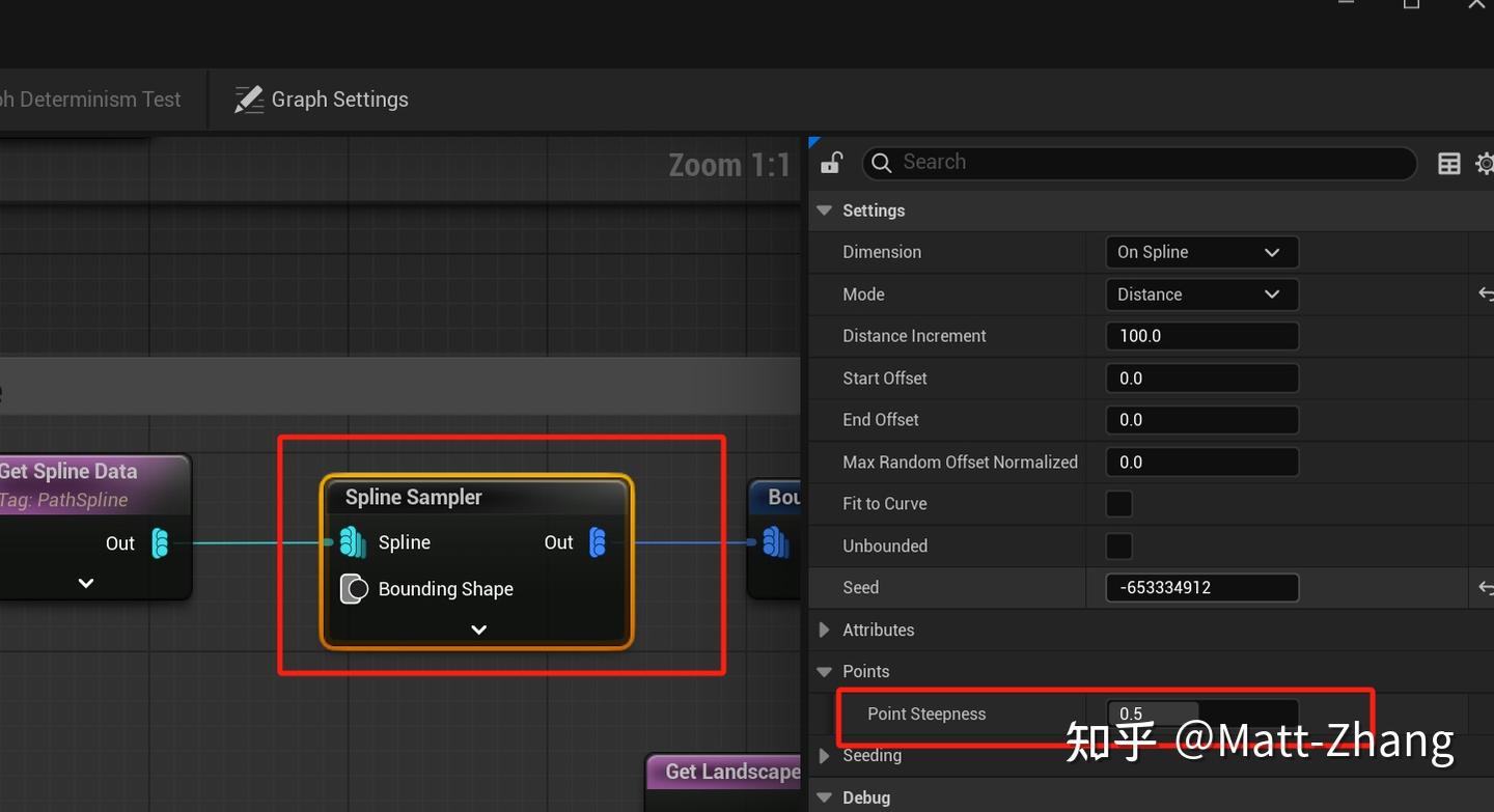 UE5.5｜PCG程序化内容生成｜第5节｜Spline实践 | 运用 PCG 技术创建类似道路或河流效果的方法 - 知乎