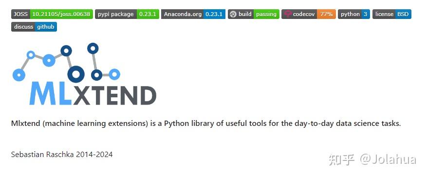 mlxtend，一个超酷的python库 - 知乎