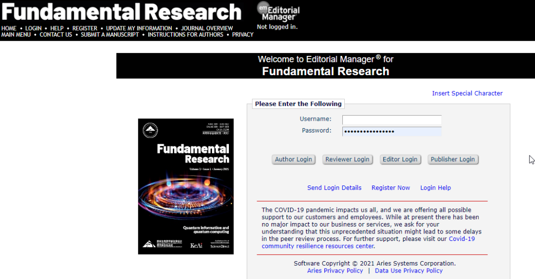 国家自然科学基金：英文刊Fundamental Research正式创刊 - 知乎