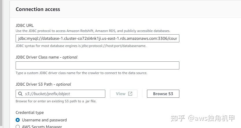 AWS 使用Glue创建JDBC连接数据库 - 知乎
