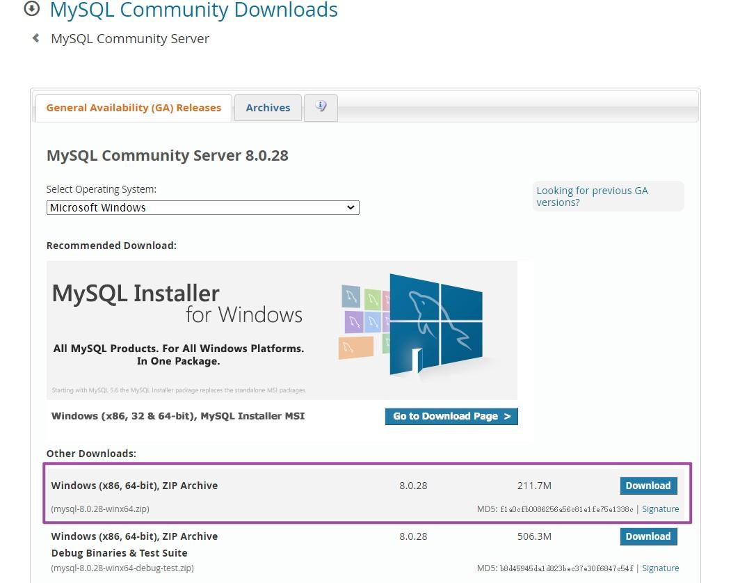 MySQL8.0.28安装教程全程参考MySQL官方文档 - 知乎