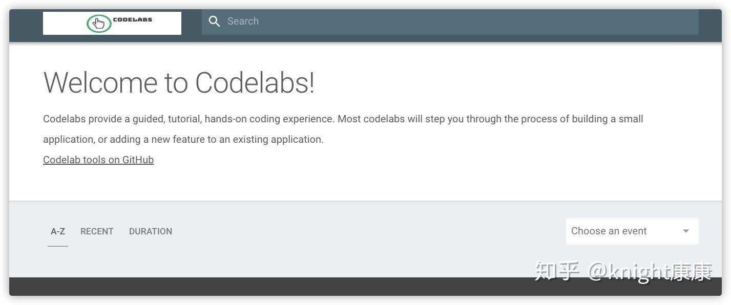 在codelabs上学习如何搭建自己的codelabs - 知乎