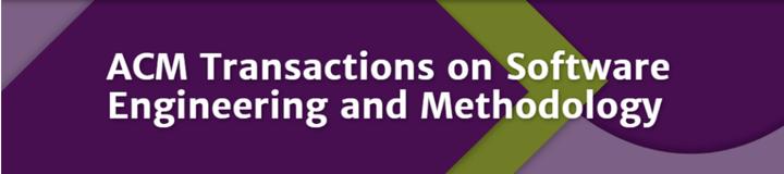 CFP: ACM TOSEM Special Section on Security and SE - 知乎