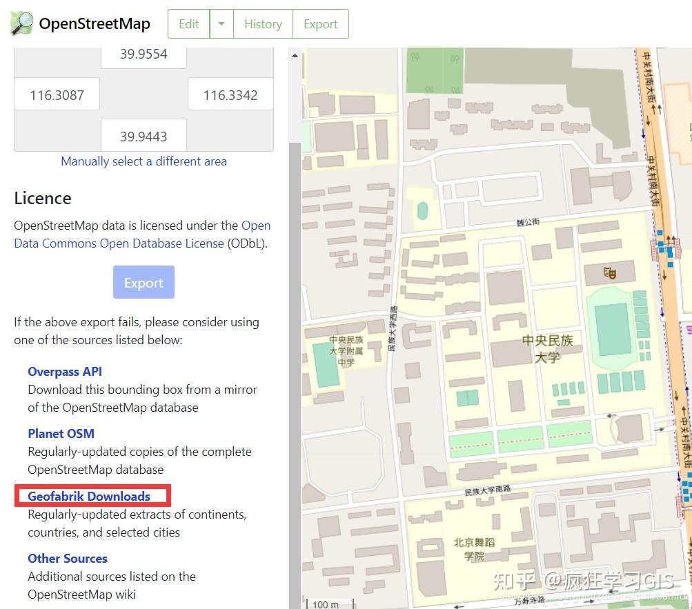 OpenStreetMap中各类OSM数据多种下载渠道及方式对比 - 知乎