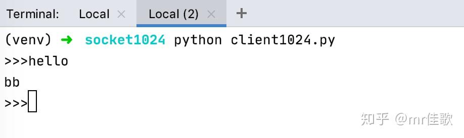 python 完成 Socket 通信的简单实例 - 知乎