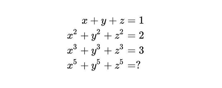 牛顿恒等式Newton's Identities - 知乎