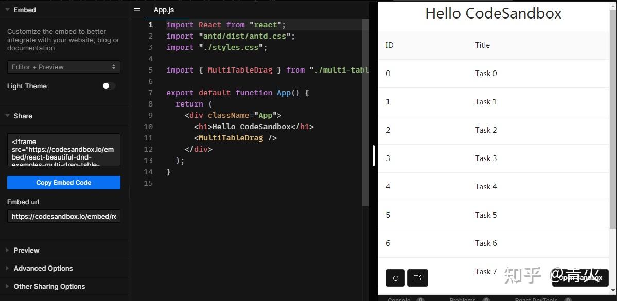 React拖拽排序组件库对比研究 - 知乎