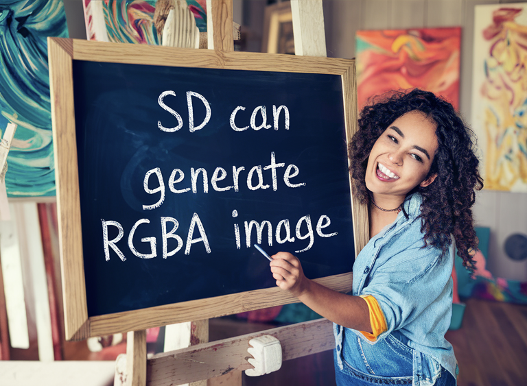 ControlNet作者最新工作LayerDiffusion让SD生成生成透明图像 - 知乎