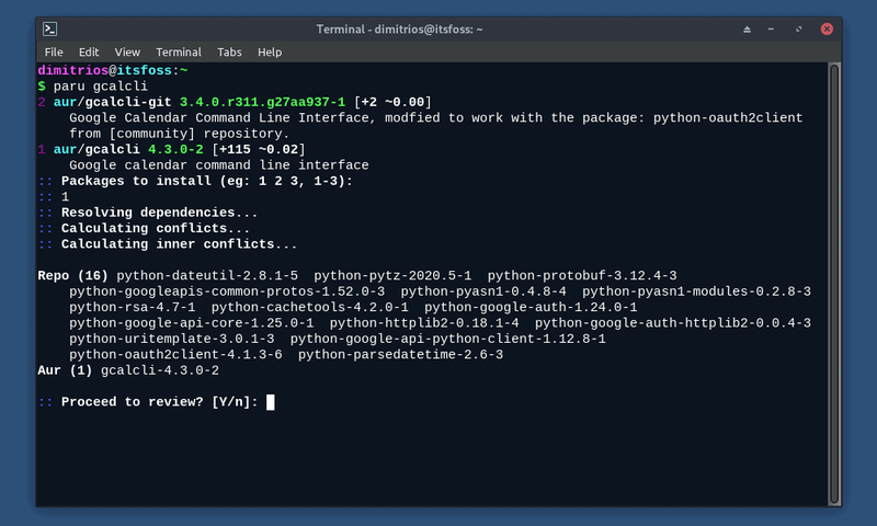 Paru：基于 Yay 的新 AUR 助手 | Linux 中国 - 知乎
