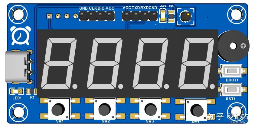 电子时钟制作(瑞萨RA)(6)----配置RTC时钟及显示时间 - 知乎