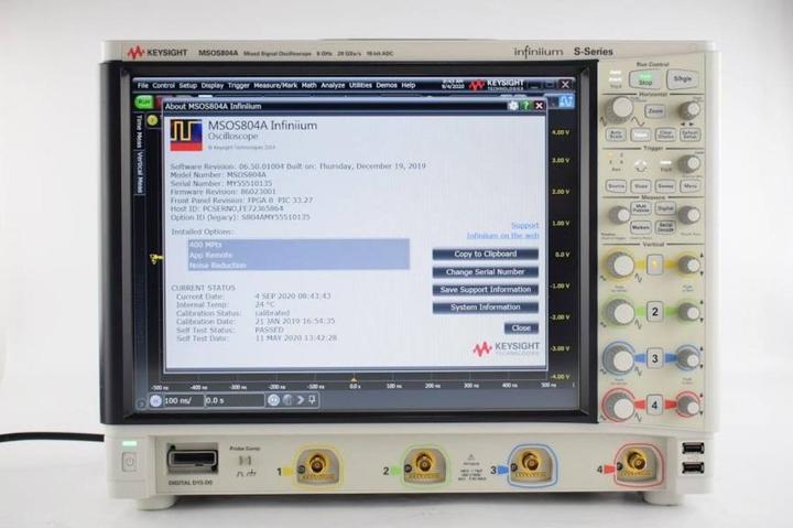 Keysight是德MSOS804A 高清晰度示波器 - 知乎