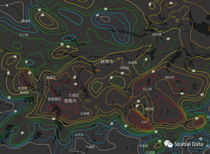 Webgis等值线面生产步骤 知乎