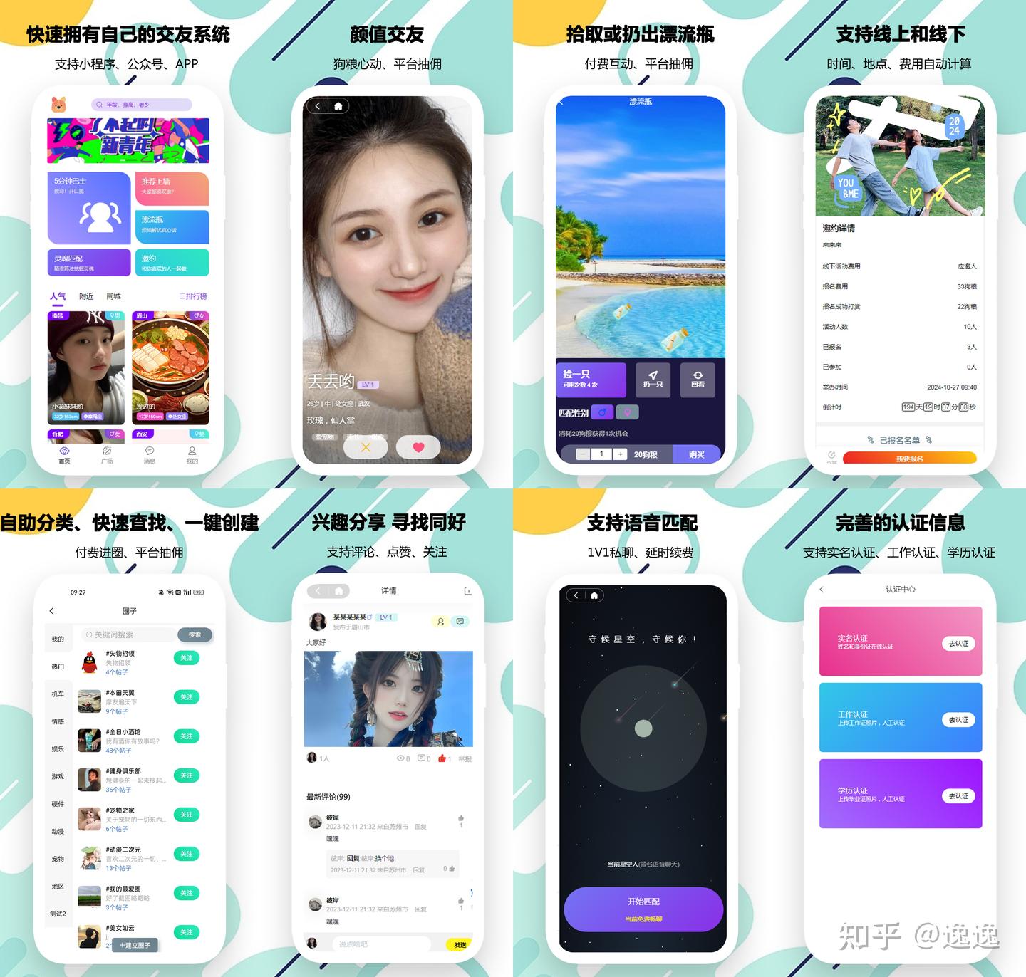 相亲交友婚恋系统前端uni后端php可打包app小程序h5每天都有不一样的新鲜东西 - 知乎