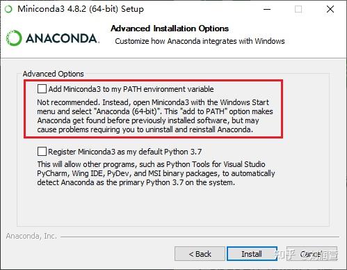 安装完anaconda之后发现conda命令没有用，是什么原因，之前第一次装的时候是ok的？ - 知乎