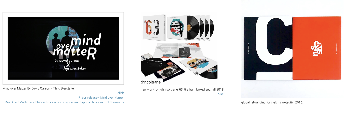 影响设计史的40位顶尖平面设计师——David Carson （美）（大卫·卡森） - 知乎