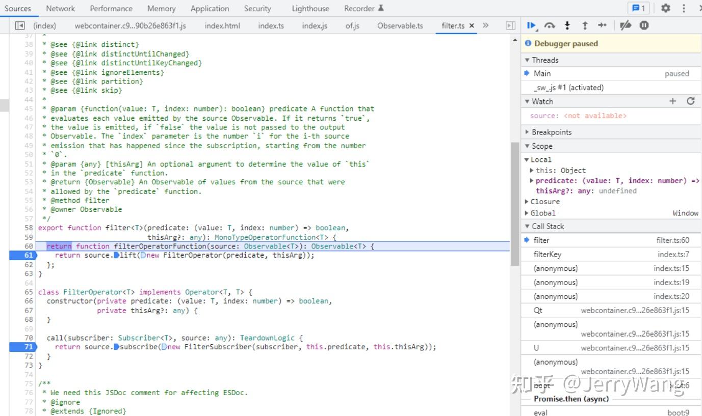 rxjs Observable filter Operator 的实现原理介绍 - 知乎