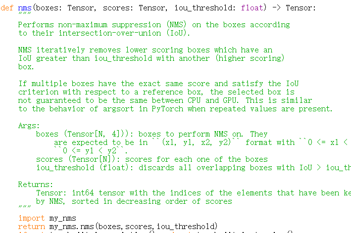Could not run ‘torchvision::nms‘ with arguments from the ‘CUDA‘ backend. - 知乎