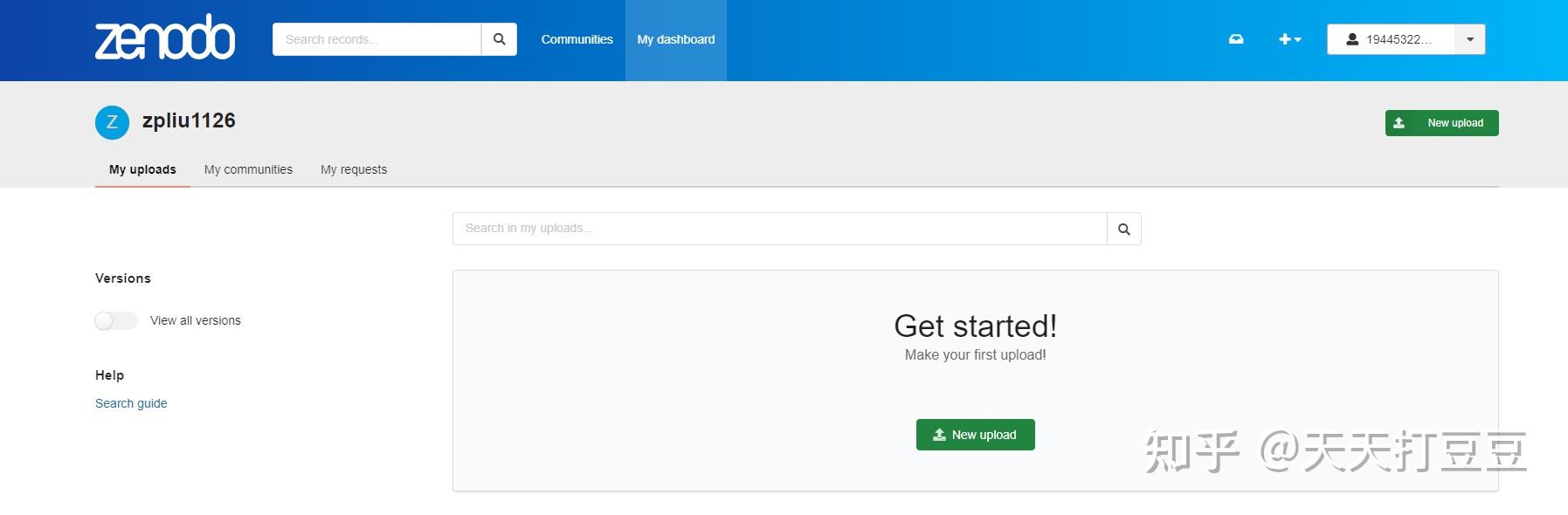 科研数据库Zenodo的使用 - 知乎