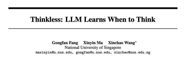 LLM RLHF 2025论文（十一）Thinkless - 知乎