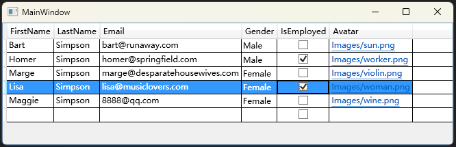 DataBinding：绑定行列数据DataGrid - 知乎