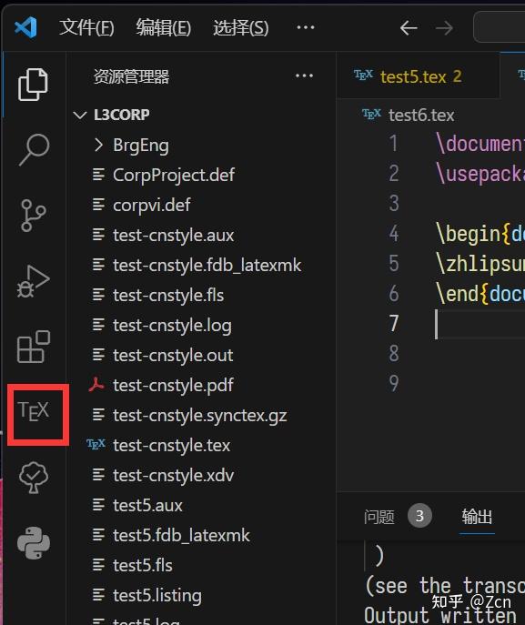 如何解决这个用VS code写latex的问题？ - 知乎