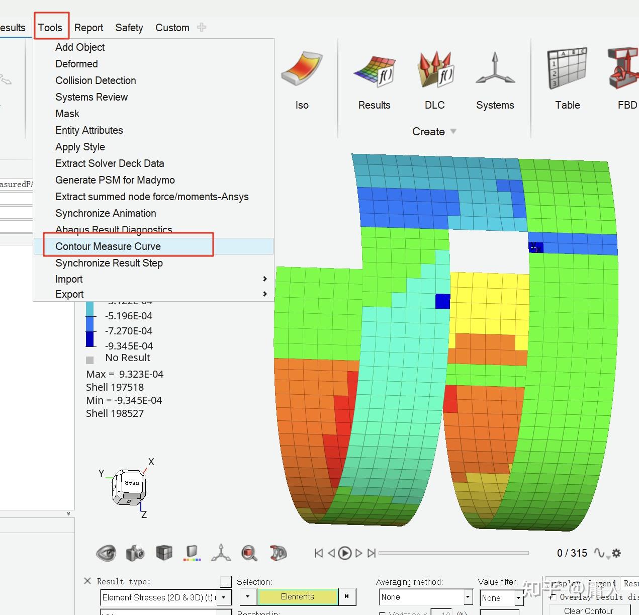 HyperView怎么查看频响函数曲线并且导出数值 - 知乎