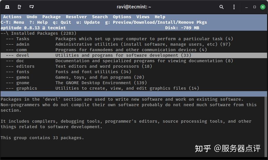 如何在Debian中使用dpkg、apt、aptitude、synaptic和tasksel工具 - 知乎