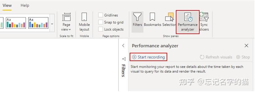 Power BI - 5.1 Performance analyzer分析性能 - 知乎