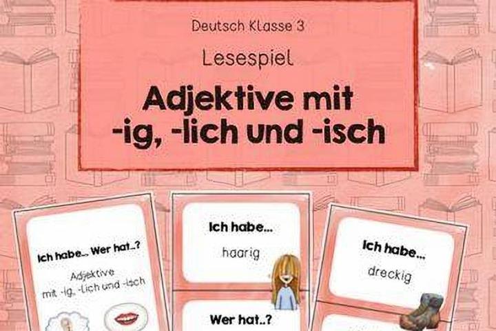 【德语语法】如何区分 -isch, -lich, -ig 词尾 - 知乎