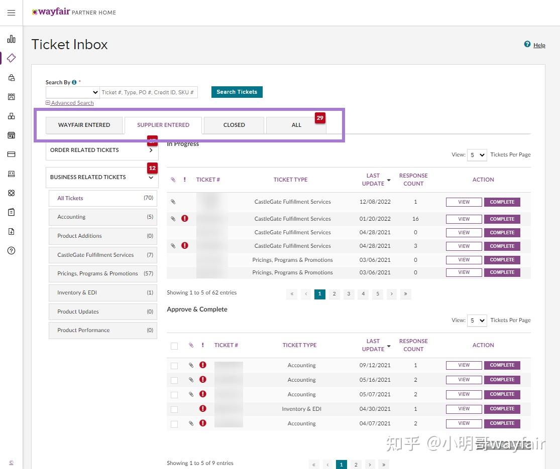 一文看懂Wayfair Ticket板块 - 知乎