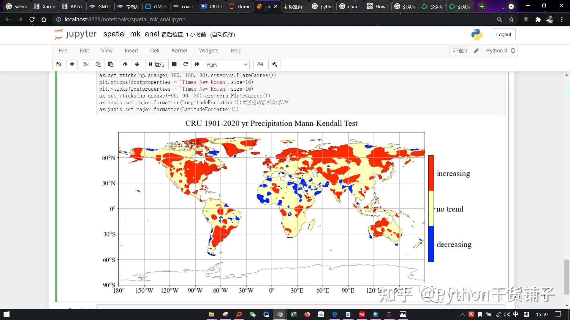 怎么做mann-kendall统计趋势性分析？ - 知乎