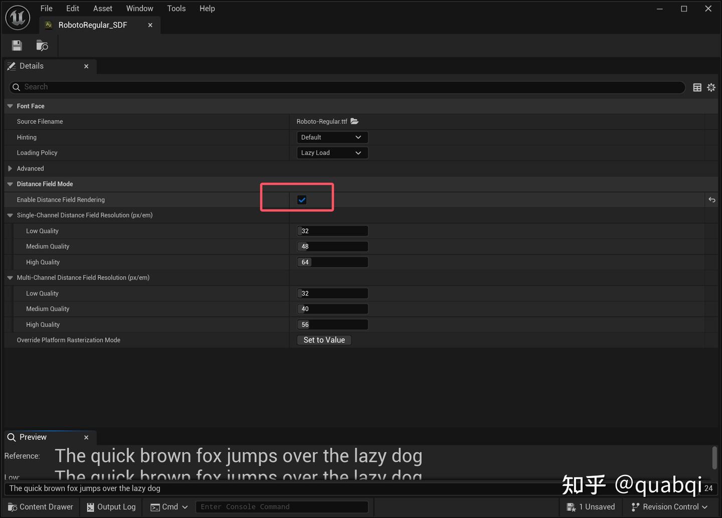 UE5 UMG的SDF字体渲染 - 知乎