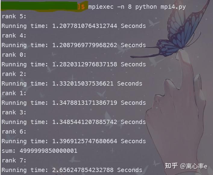 Python Mpi4py实现简单mpi并行 知乎