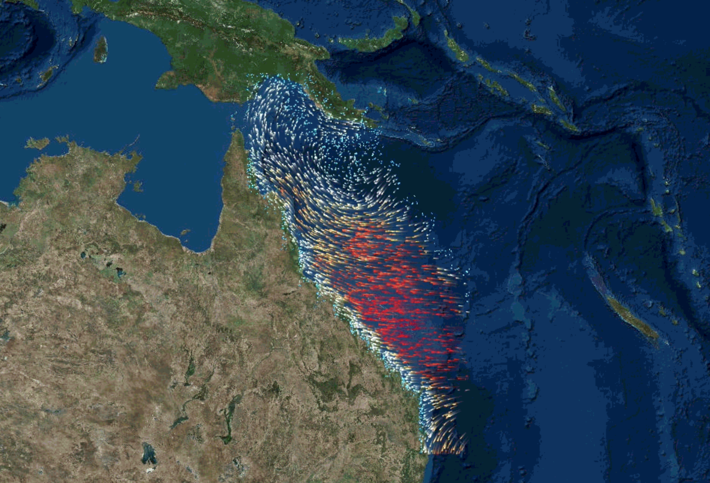 leaflet-velocity Demo - 知乎
